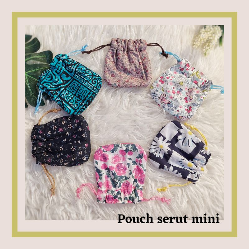 Jual POUCH SERUT SERBAGUNA KAIN KATUN | Shopee Indonesia