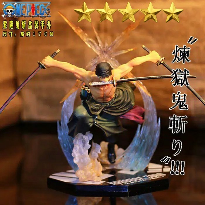 Jual Figure Roronoa Zoro Santoryuu One Piece | Shopee Indonesia