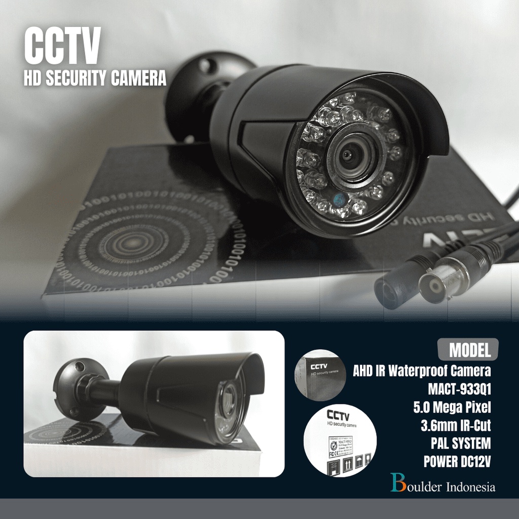 Jual HD CCTV LENSA 5.0 MEGA PIXEL AHD IR WATERPROOF CAMERA | Shopee ...