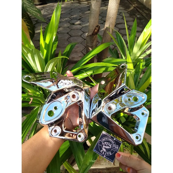 Jual KUPINGAN LAMPU DEPAN TIGER BARONG CRHOME ORI COPOTAN MOTOR ...
