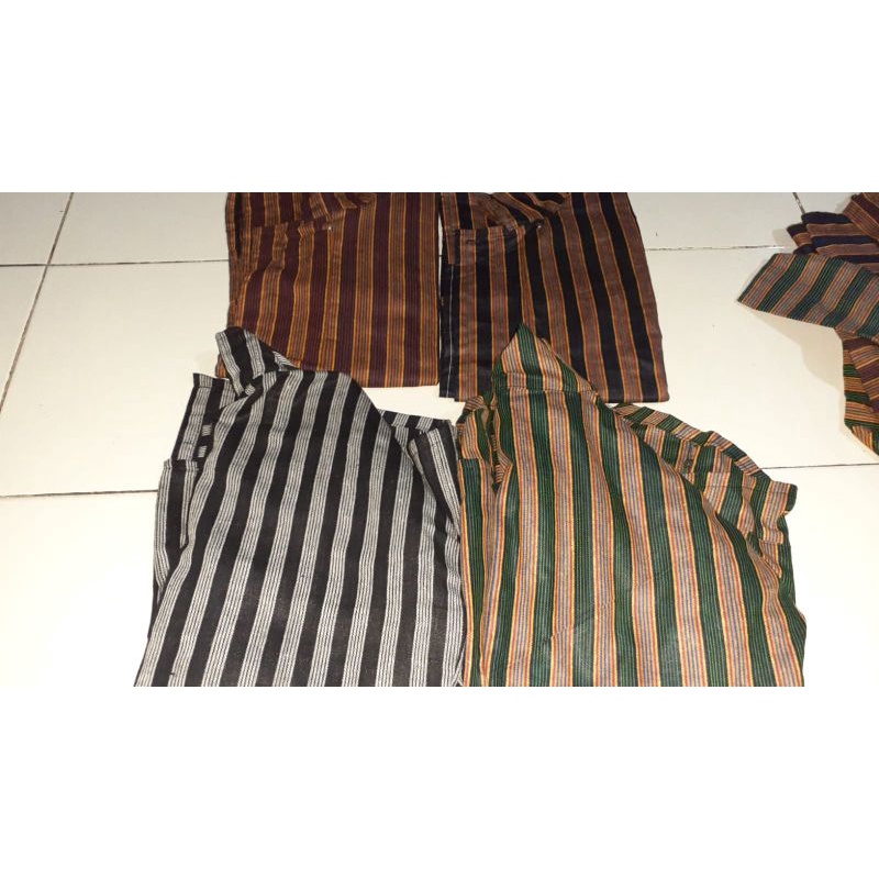 Jual kutubaru lurik anak kebaya baju adat jawa jogja seragam manten ...