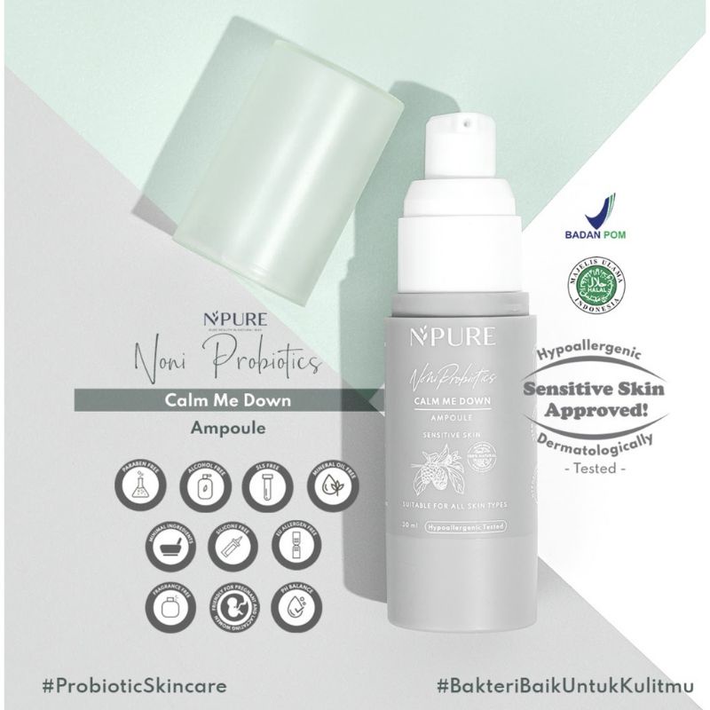 Jual NPURE Noni Probiotics Series (Skin Care Untuk Kulit yg Sensitif ...