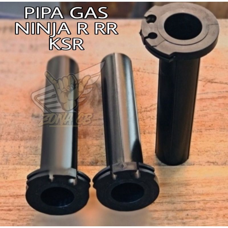 Jual pipa slongsong gas kawasaki ninja r rr ksr / pipa handgrib gas ...