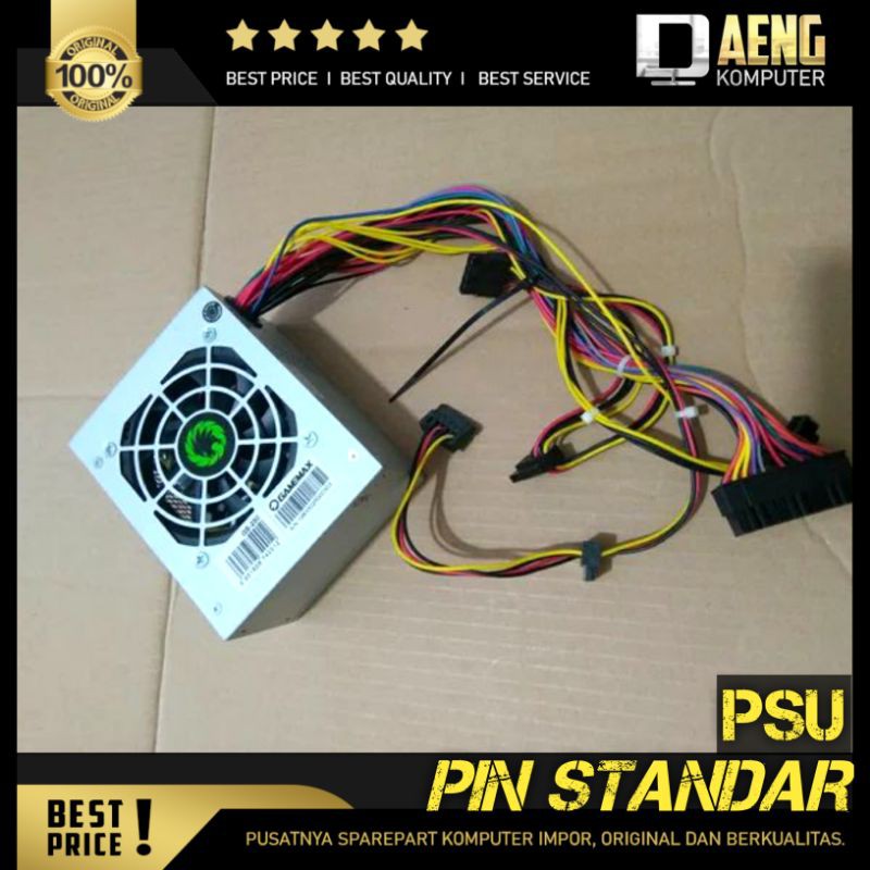 Jual PSU Power Supply Power Suplay Pc Pin Standar Ukuran Dimensi Kecil ...