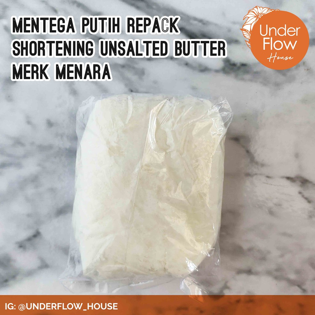 Jual Mentega Putih Menara Classic 250gram | Margarin Shortening 250gr ...