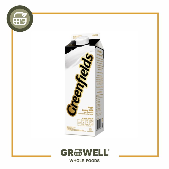 Jual Greenfields Fresh Milk Jersey 1Lt | Shopee Indonesia