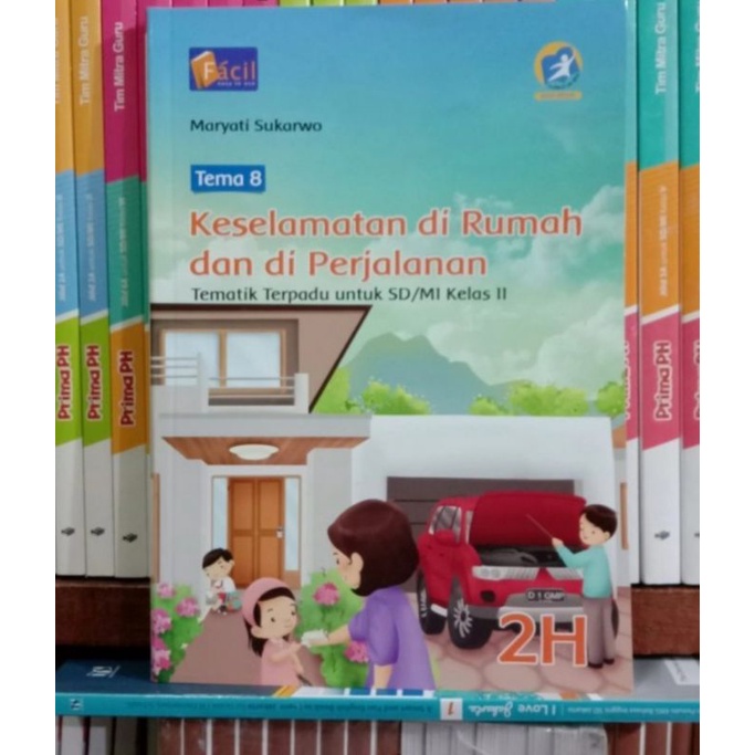 Jual Buku SD Tematik 2A 2B 2C 2D 2E 2F 2G 2H Kelas 2 SD/MI Facil Revisi ...