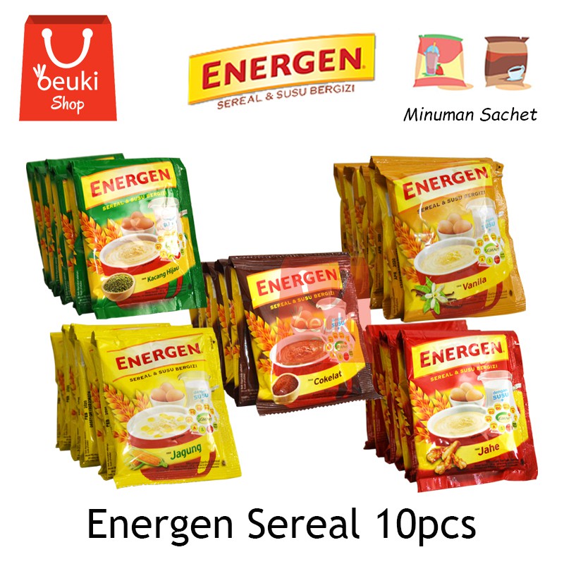 Jual RENCENG Energen Minum Makanan Bergizi Sarapan Sehat Pagi Hari ...