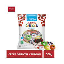 Jual Cedea oriental cartoon karakter 500gr olahan ikan | Shopee Indonesia