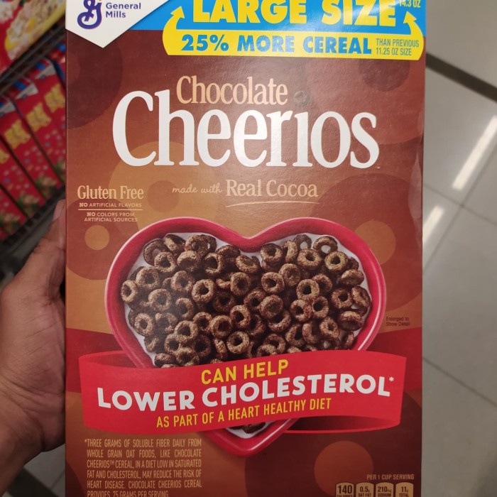 Jual Cheerios Cereal Choco Gluten Free 405Gr | Shopee Indonesia