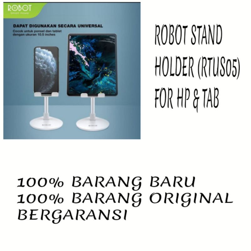 Jual Robot holder stand RT-US05 for handphone & tablet | Shopee Indonesia