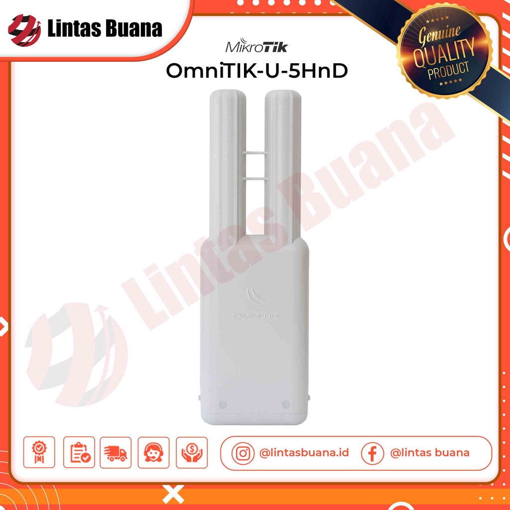 Jual MikroTiK OmniTIKU-5HnD / Mikrotik OmniTIK U 5HnD / omnitikU 5HND ...