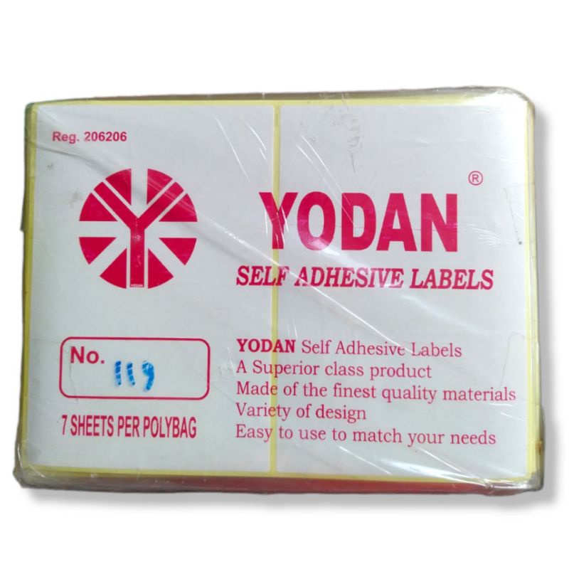 Jual YODAN LABEL PUTIH STIKER KERTAS PUTIH | Shopee Indonesia