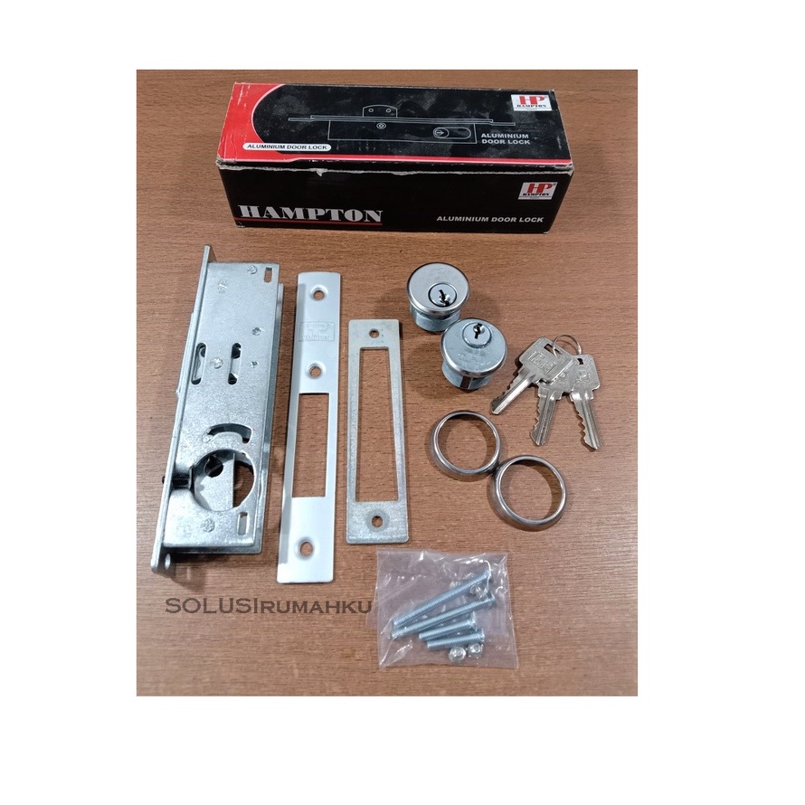 Jual HAMPTON Kunci Pintu Aluminium BESAR 5128 / Aluminum SWING Door ...