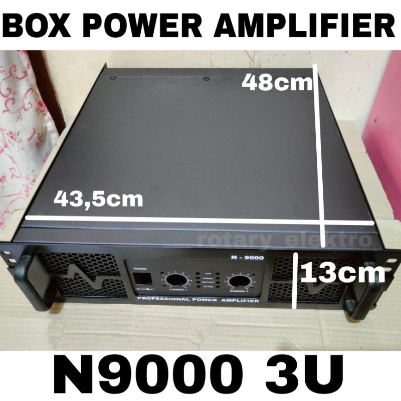 Jual BOX POWER AMPLIFIER N9000 3U | Shopee Indonesia