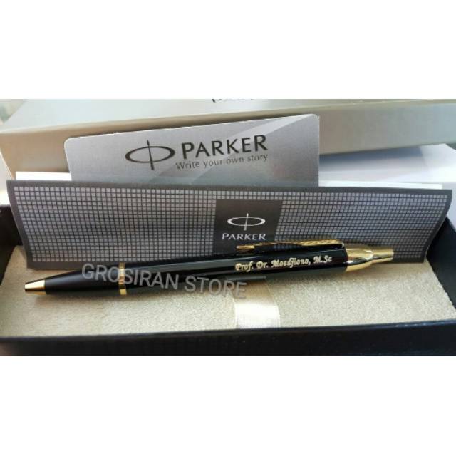Jual PULPEN PARKER ORIGINAL ALAT TULIS KANTOR BISA UKIR GRAFIR NAMA ...