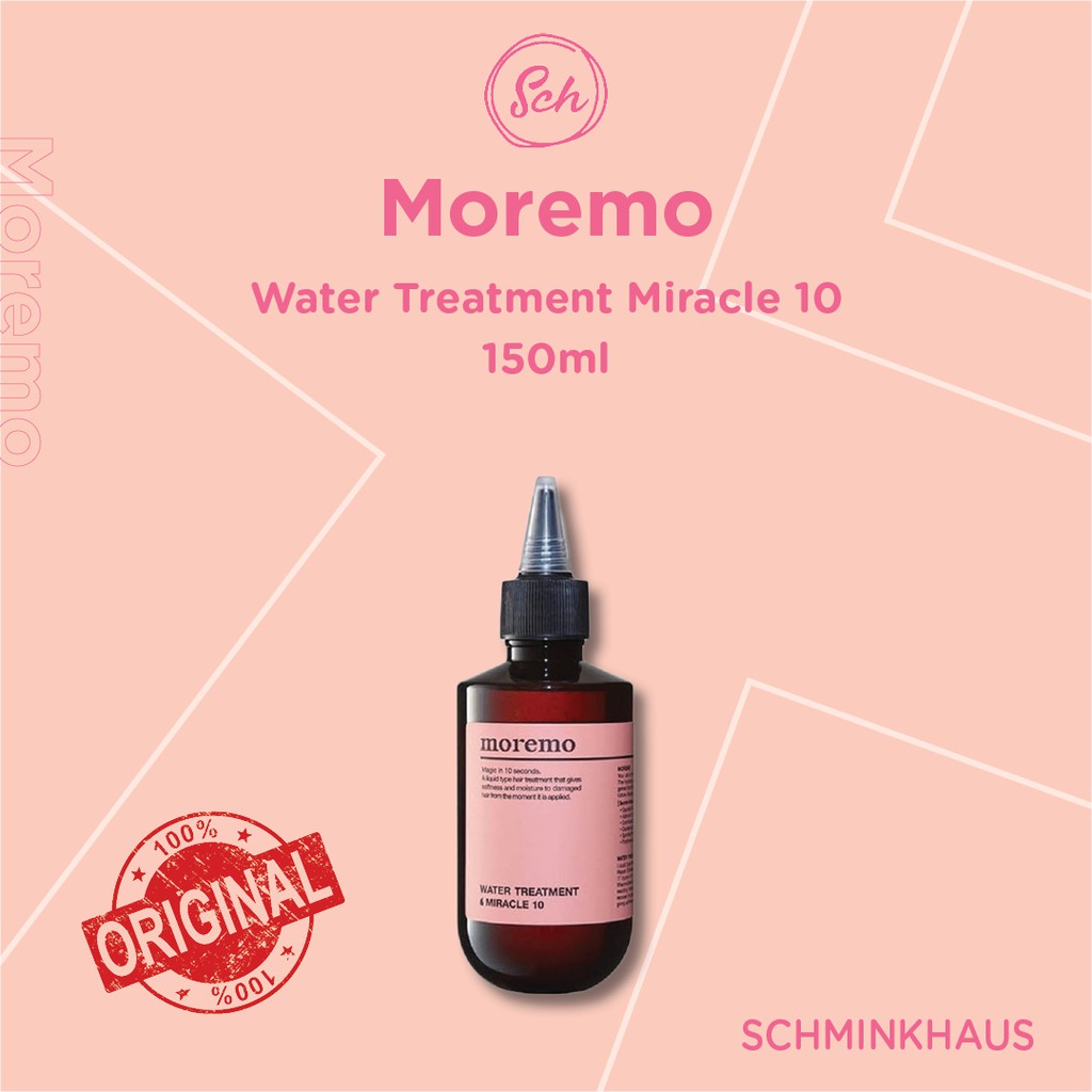 Jual MOREMO Water Treatment Miracle 10 ( 150ml / 30ml ) | Shopee Indonesia