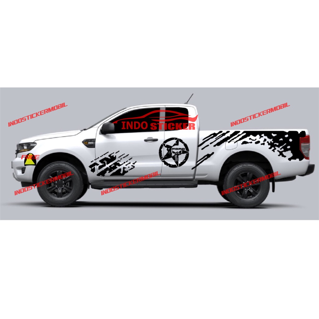 Jual STICKER STIKER MOBIL FORD RAPTOR RANGERCUTTING STICKER MOBIL ...