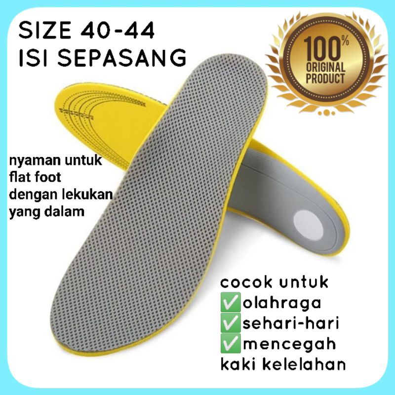 Jual INSOLE SEPATU OLAHRAGA PRIA INSOLE UNTUK FLAT FOOT INSOLE KAKI ...