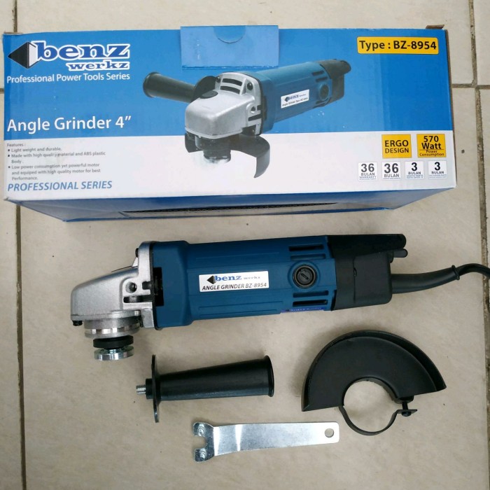Jual Mesin Gerinda Tangan Angle Grinder Benz BZ-8954 | Shopee Indonesia
