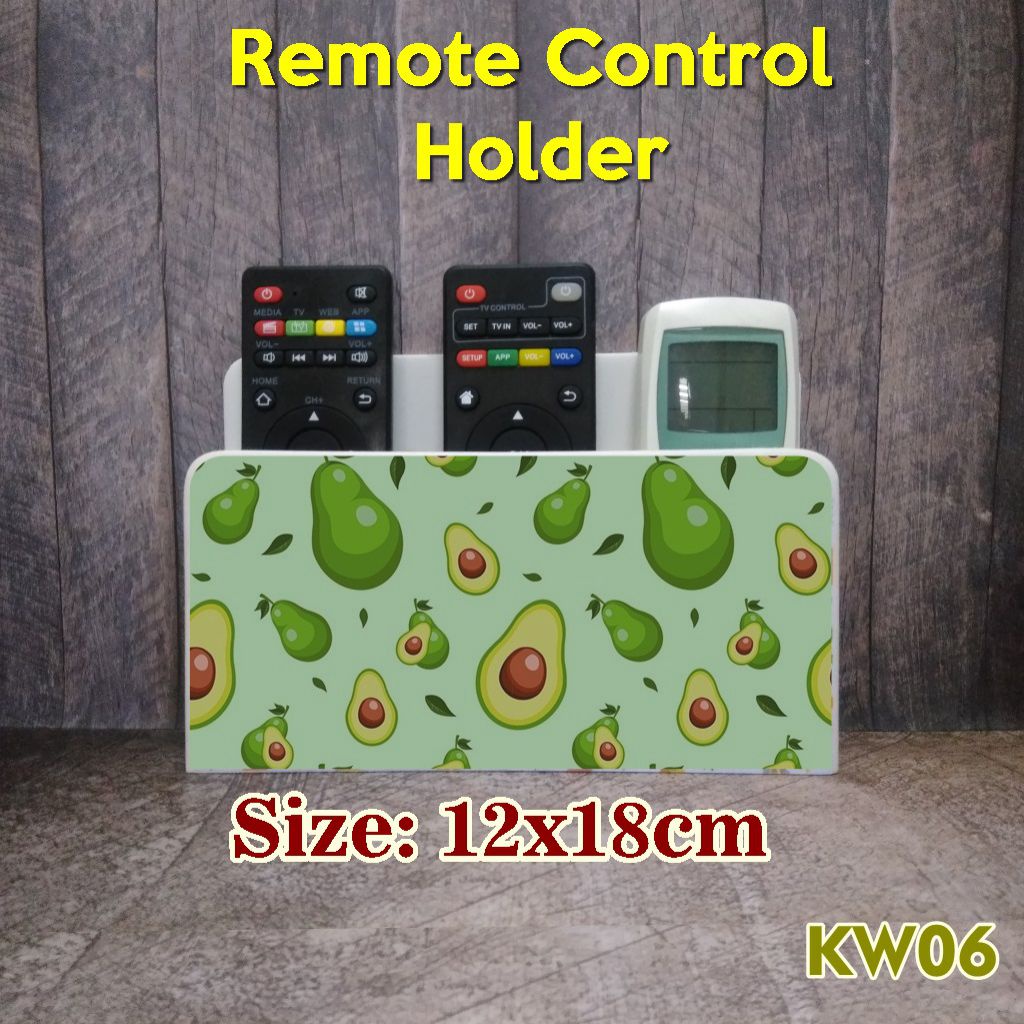 Jual Rak Tempat Remote Control Holder Custom Motif Cute Kawaii 12x18cm ...