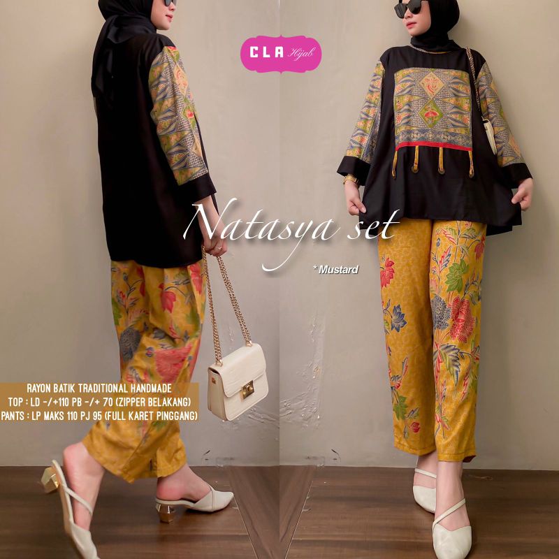 Jual N*TASYA SET BY CLAHIJAB | SETELAN BATIK | TRADISIONAL HOMEMADE ...
