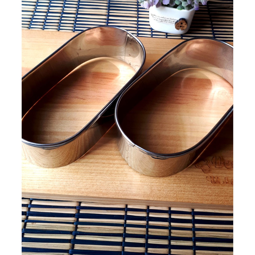 Jual [Satuan] CUTTER OVAL/RING ROTI 11x7x3cm | Shopee Indonesia
