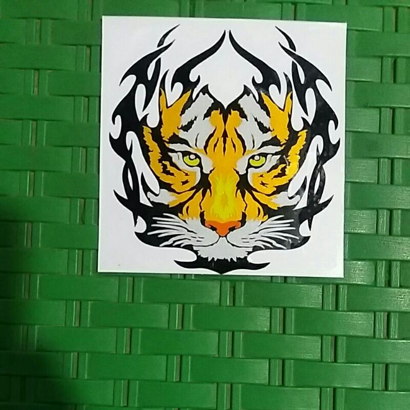Jual stiker kepala harimau | Shopee Indonesia