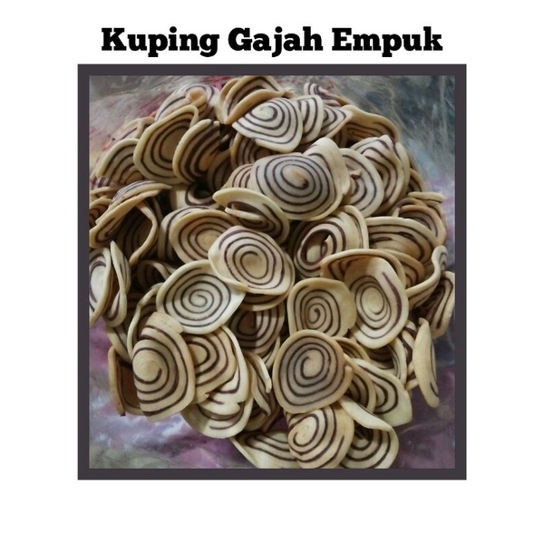 Jual Kuping Gajah 250 gram Renyah Empuk Manis Cemilan Snack Kiloan ...