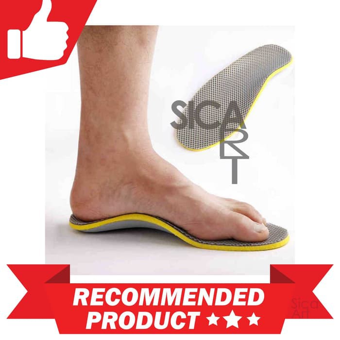 Jual Sol Sepatu 3D Premium Orthotics Flat Foot | Shopee Indonesia