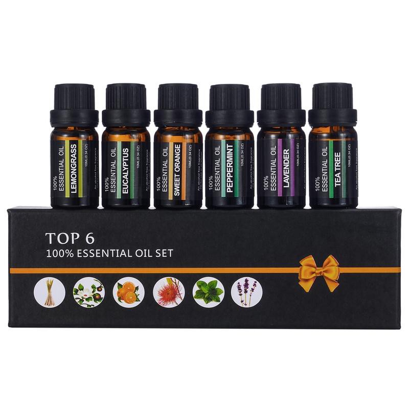 Jual Firstsun Set Essential Oils Minyak Aromatherapy Diffusers 10ml ...