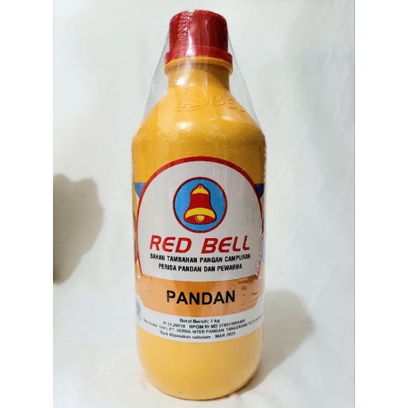 Jual Pasta liter Red Bell pandan 1 kg | Perisa pandan dan pewarna Red ...