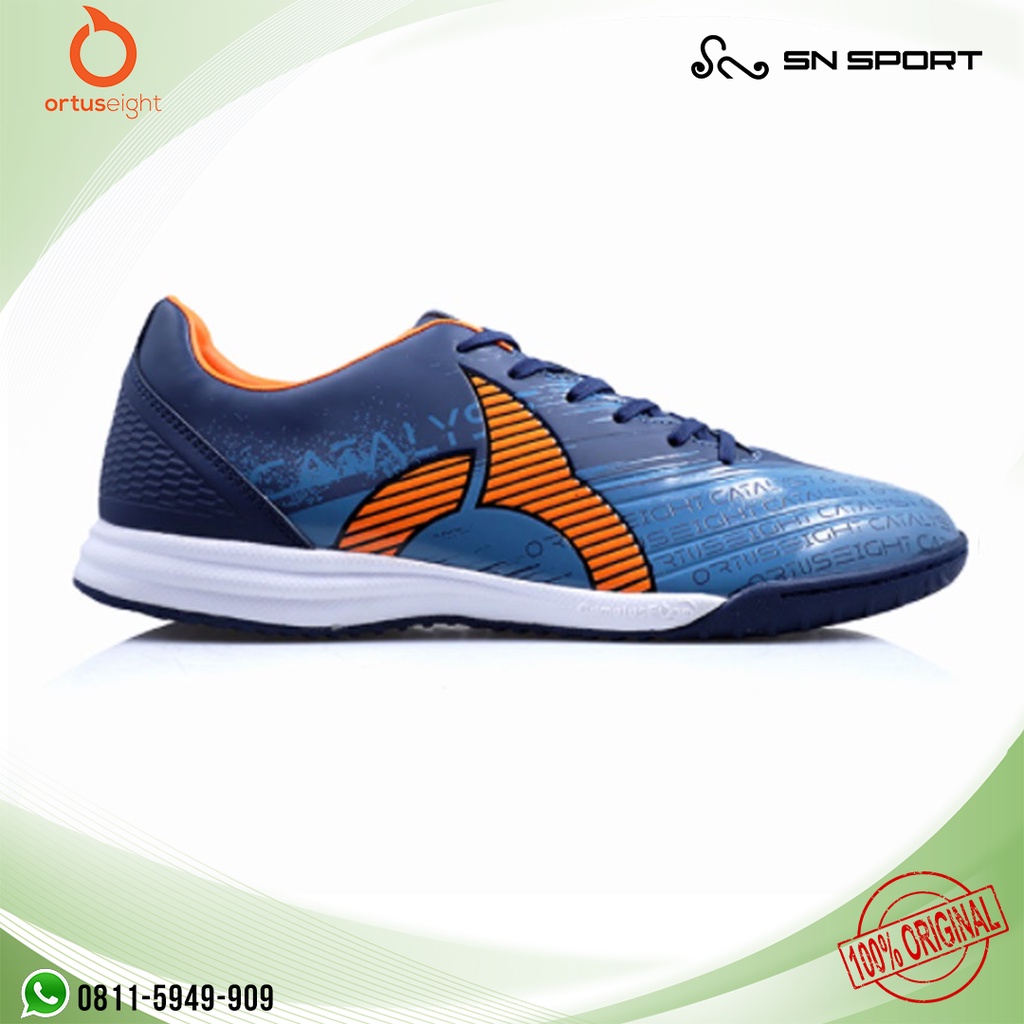 Jual SEPATU FUTSAL ORTUSEIGHT CATALYST REVENGE IN NAVY/ORTRANGE ...