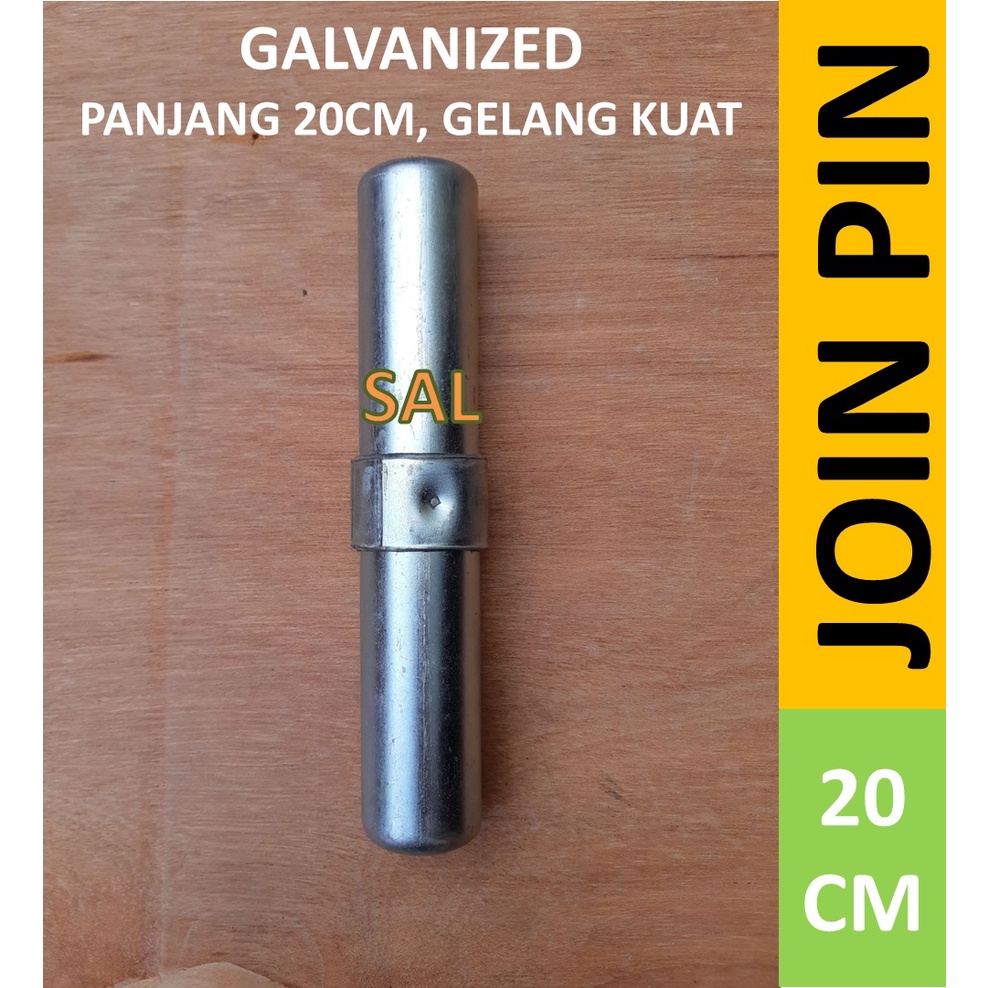Jual Join Pin / Sok / Penyambung Scaffolding Steger Galvanized Plated ...