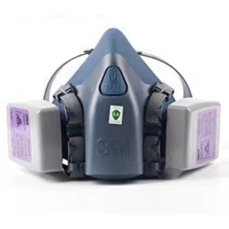 Jual 3M 7502 Half Facepiece Mask Medium + 7093CN Particulate Filter ...