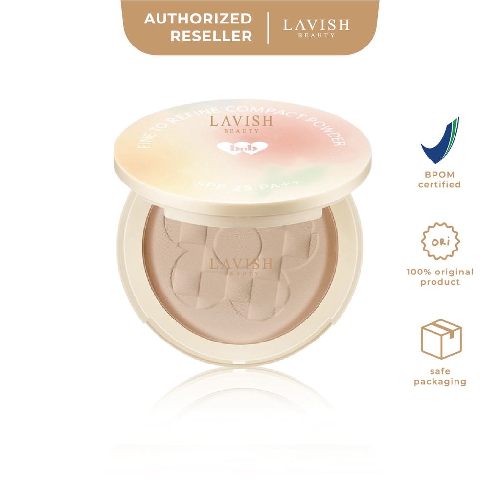 Jual (EXP OKTOBER 2025) BNB BARENBLISS Fine to Refine Compact Powder ...