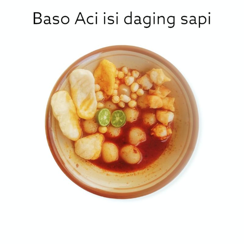 Jual baso aci isi daging sapi isi 12 bacita food | Shopee Indonesia