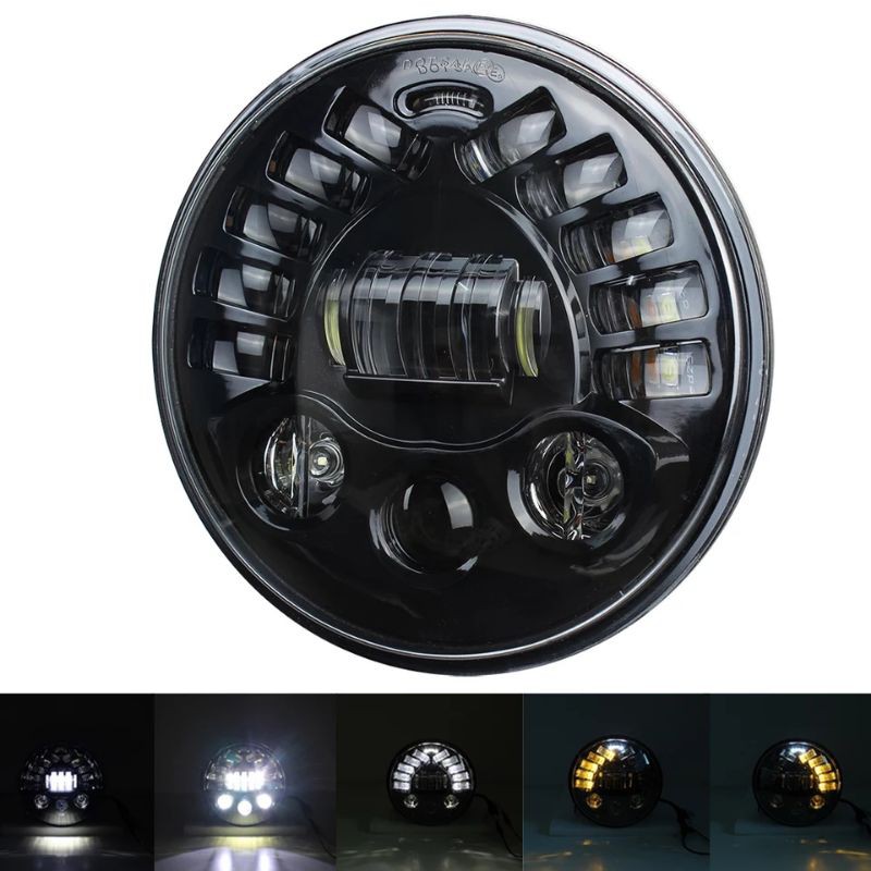Jual LAMPU LED DAYMAKER 7 INCH 19 LED 75 WATT IMPORT SUDAH STANDAR LOGO ...