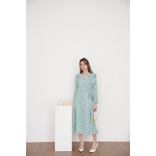 Jual Thevi Kyung Mi Dress | Shopee Indonesia