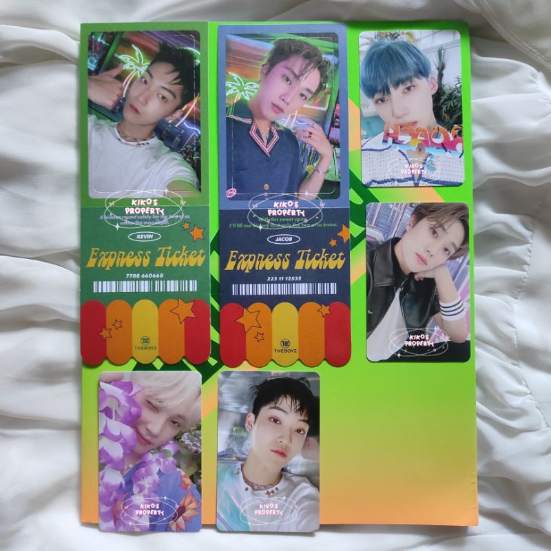 Jual PC PHOTOCARD THE BOYZ THRILL RIDE KEVIN HAKNYEON NEW JACOB [BACA ...