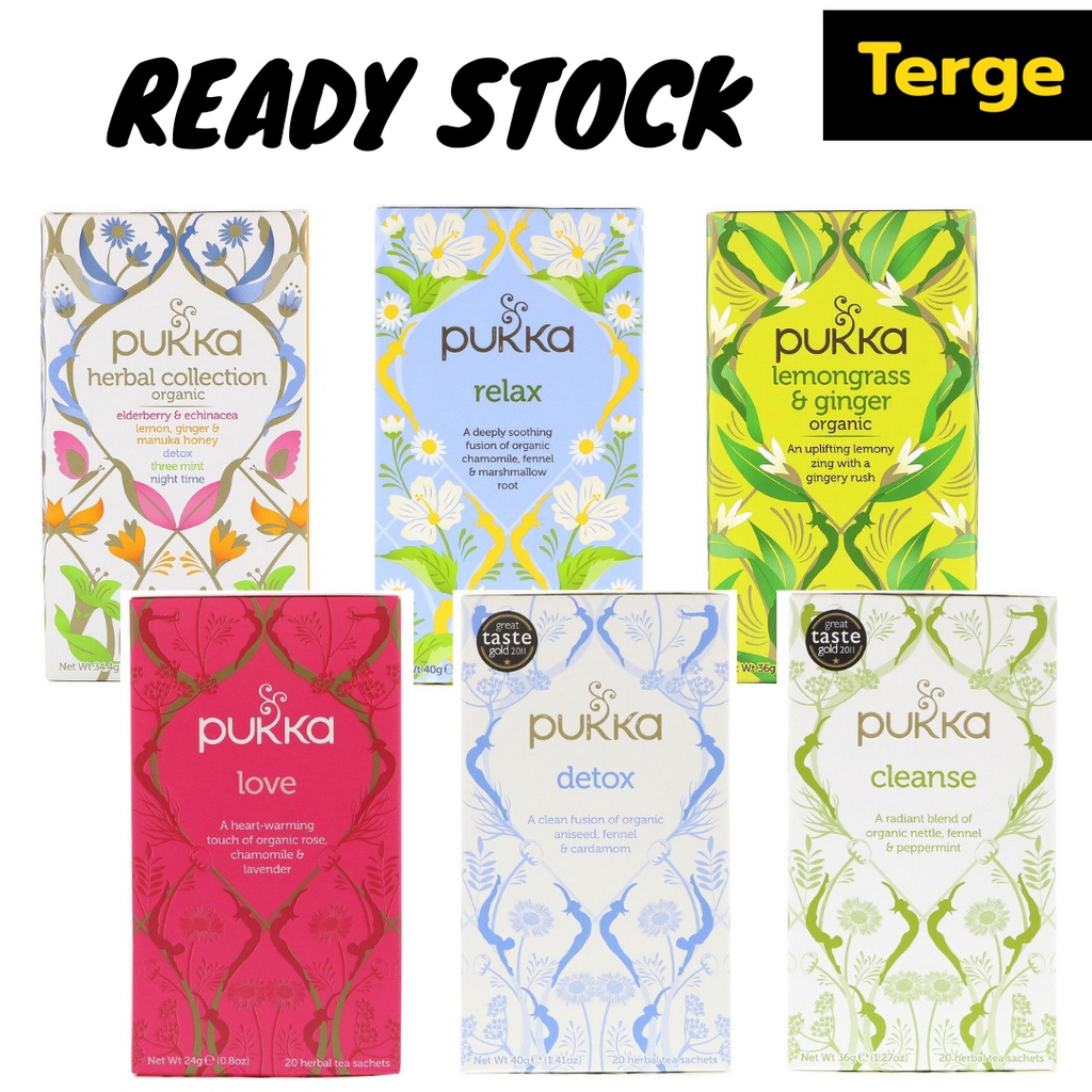Jual Teh Pukka Herbs Various Flavor Aneka Rasa 20 Herbal Tea Sachets ...