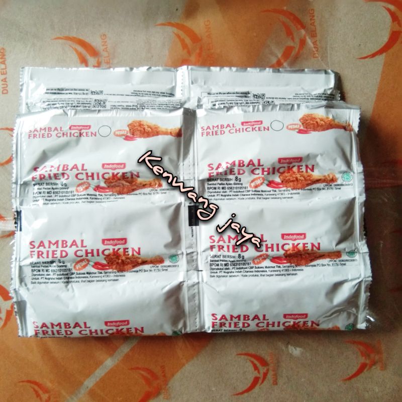 Jual indofood saos FRIED CHICKEN/SNACK, isi 24 - Caos Saos Saus sachet ...