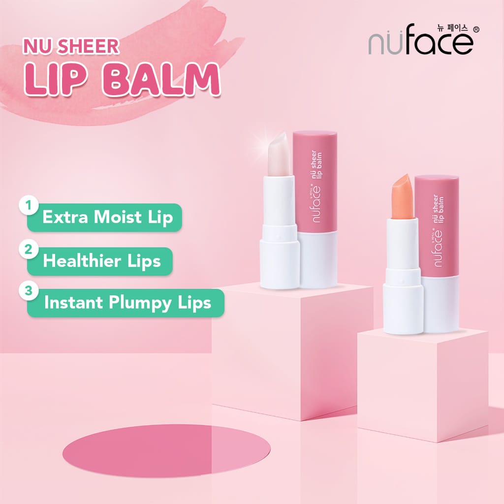 Jual NUFACE Sheer Lip Balm | Shopee Indonesia