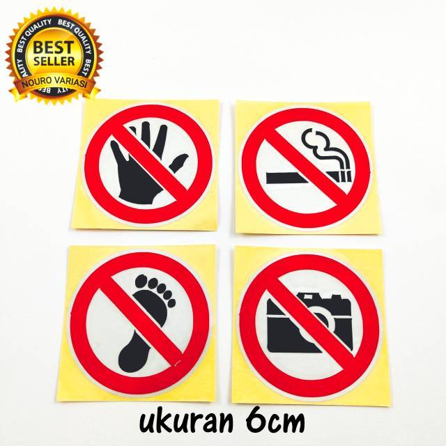 Jual stiker cutting sticker timbul KAKI TANGAN KAMERA DONT TOUCH KAMERA ...