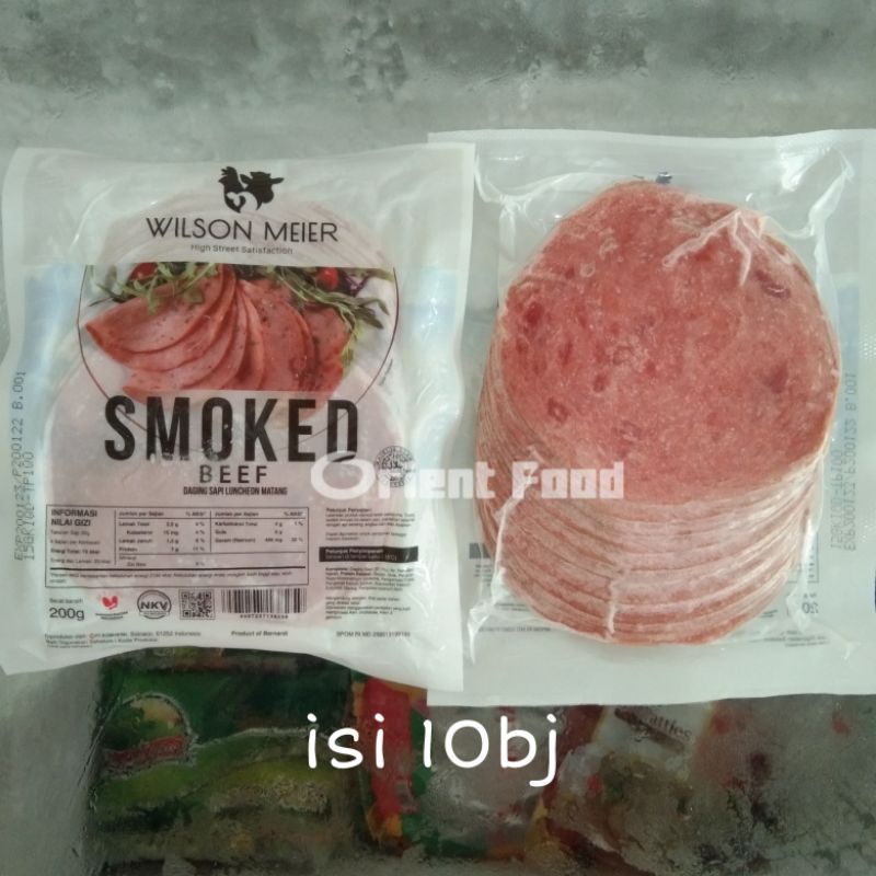 Jual Smoked Beef Wilson Meier 200gr | Shopee Indonesia