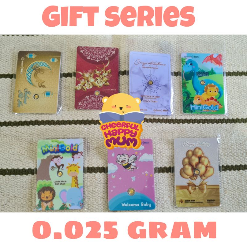 Jual MiniGold Mini Gold Gift Series 0.025 g 0.025 gram 0.025 g 0.05 g 0 ...