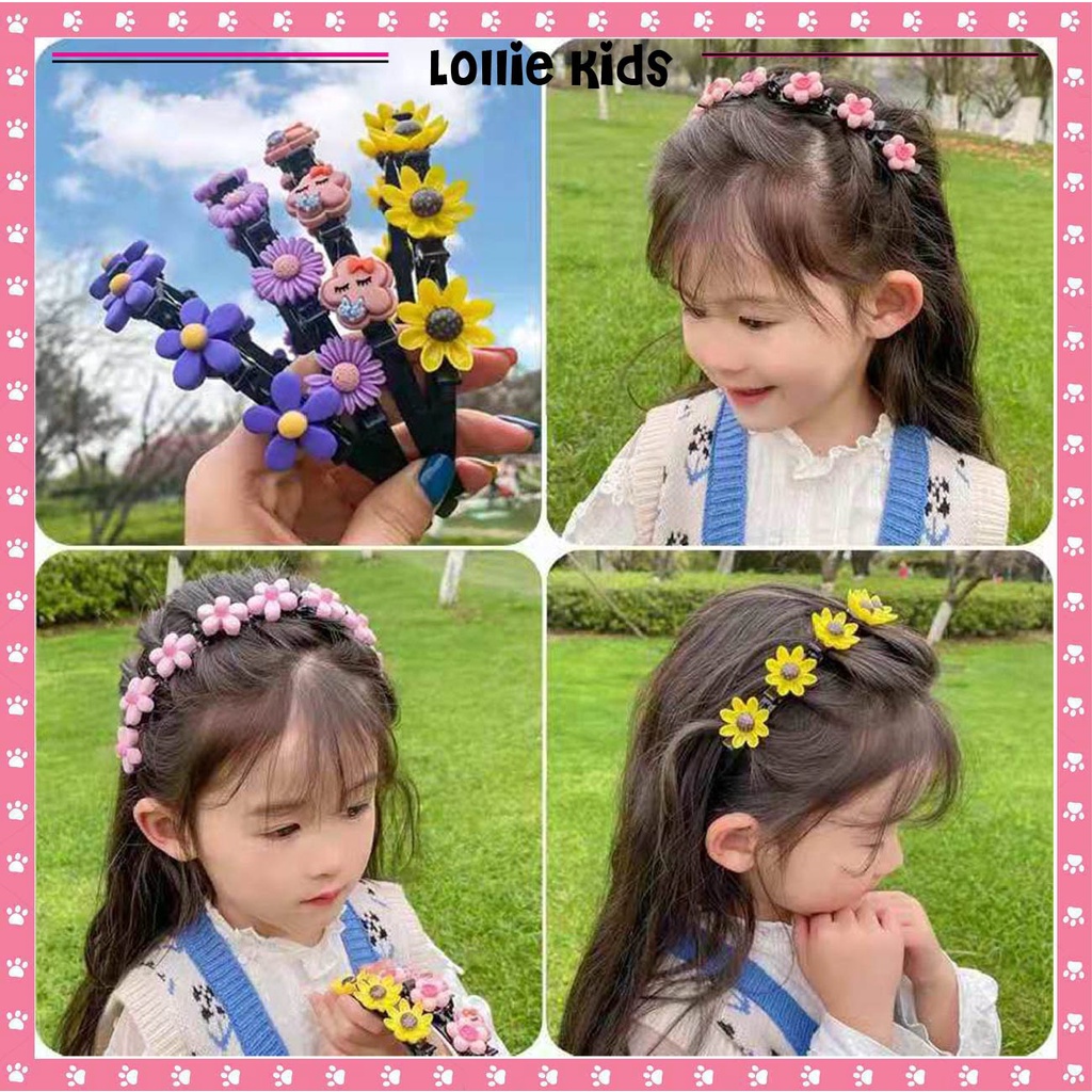 Jual BANDO ANAK KOREA LUCU MURAH KARAKTER MOTIF BUNGA KARTUN / BANDANA ...