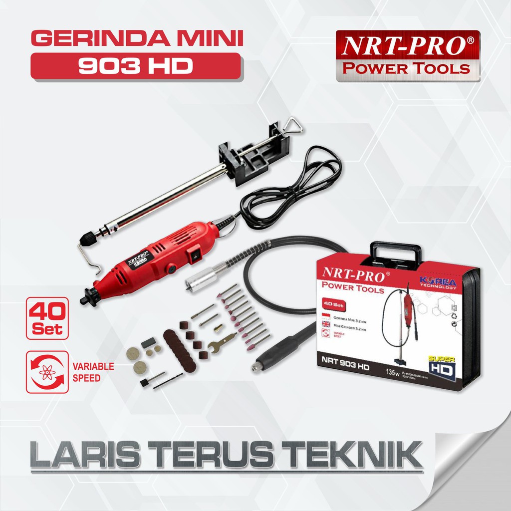 Jual Gerinda Mini Set Mini Die Grinder 903HD Nrt-Pro Murah poll ...