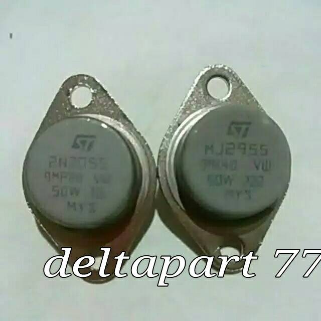 Jual Transistor 2N3055&MJ2955 harga 1 set | Shopee Indonesia