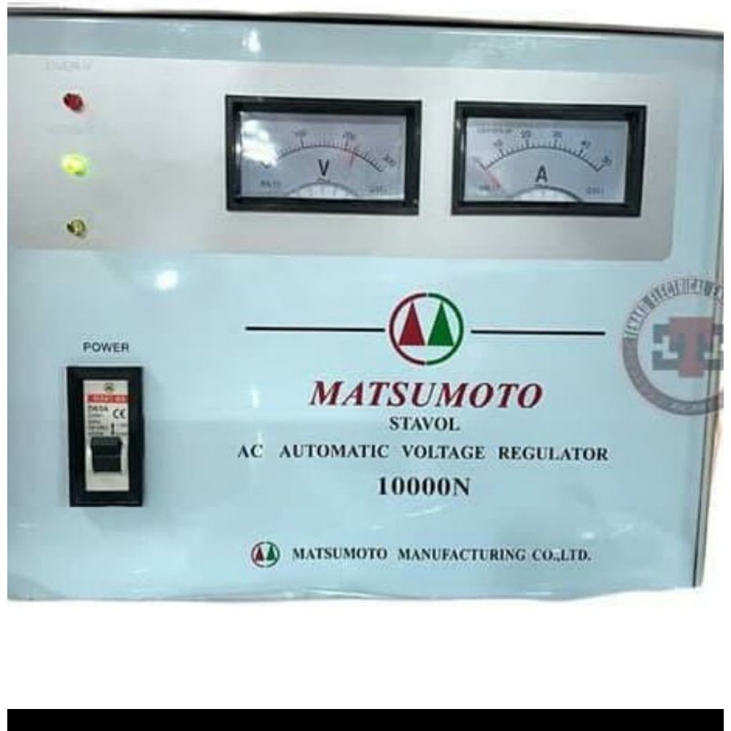 Jual stabilizer 10000 watt 10kva stabil 10 kva matsumoto stavol stavolt ...
